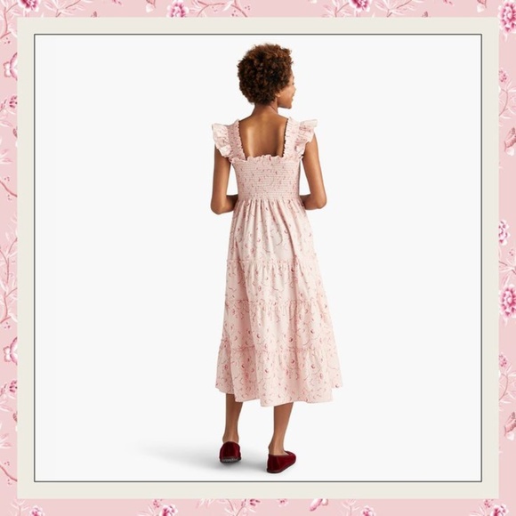 Hill House | Dresses | Bridgerton X Hill House Home X Phenomenal Ellie Nap Dress Pink Floral Xl ...
